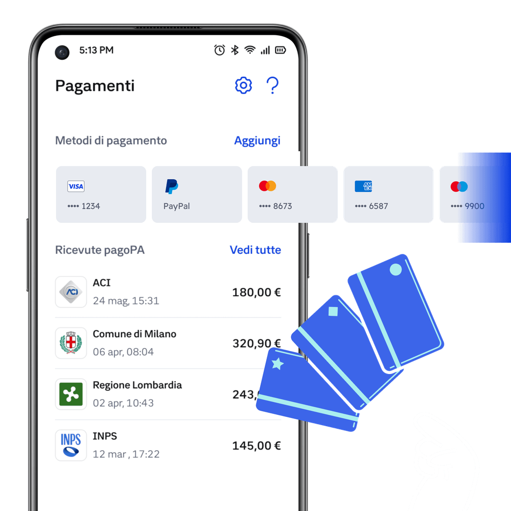 Paga gli enti | IO, l'app dei servizi pubblici