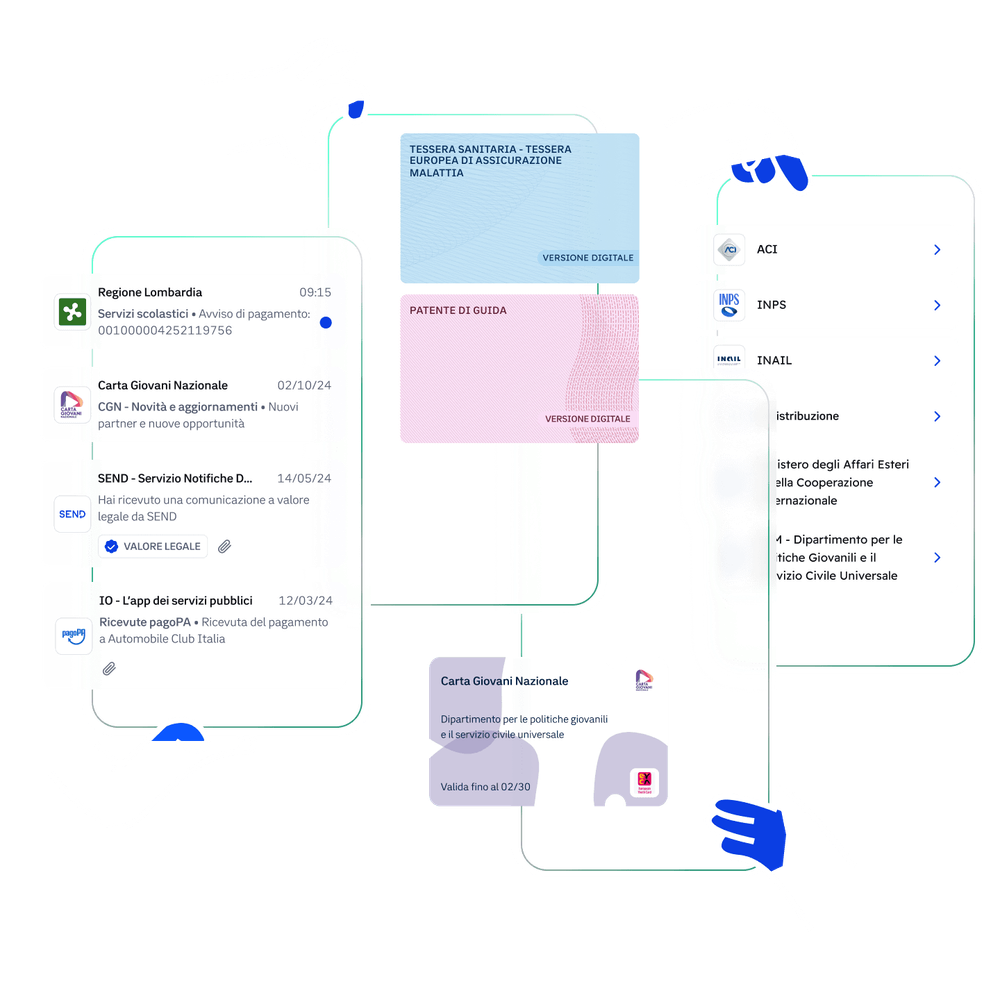 IO, l'app dei servizi pubblici